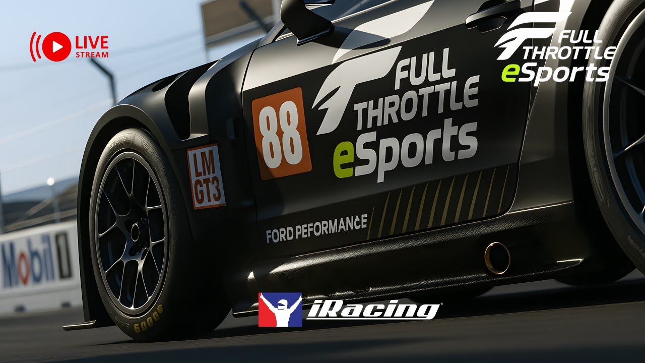 🔴 AO VIVO | iRacing BRASIL - GT3 em Le Mans | Rumo aos 4K iRating ...