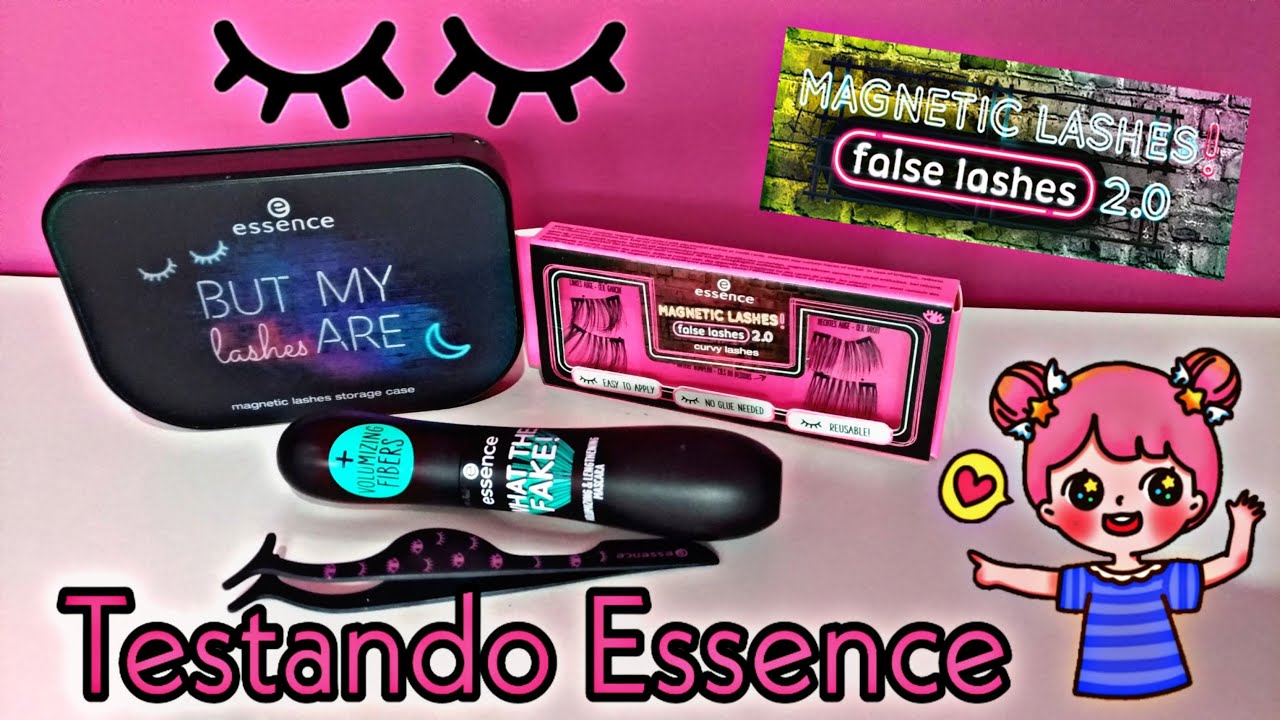 Essence Magnetic Lashes! - Cílios Postiços Magnéticos Efeito Curvado ...