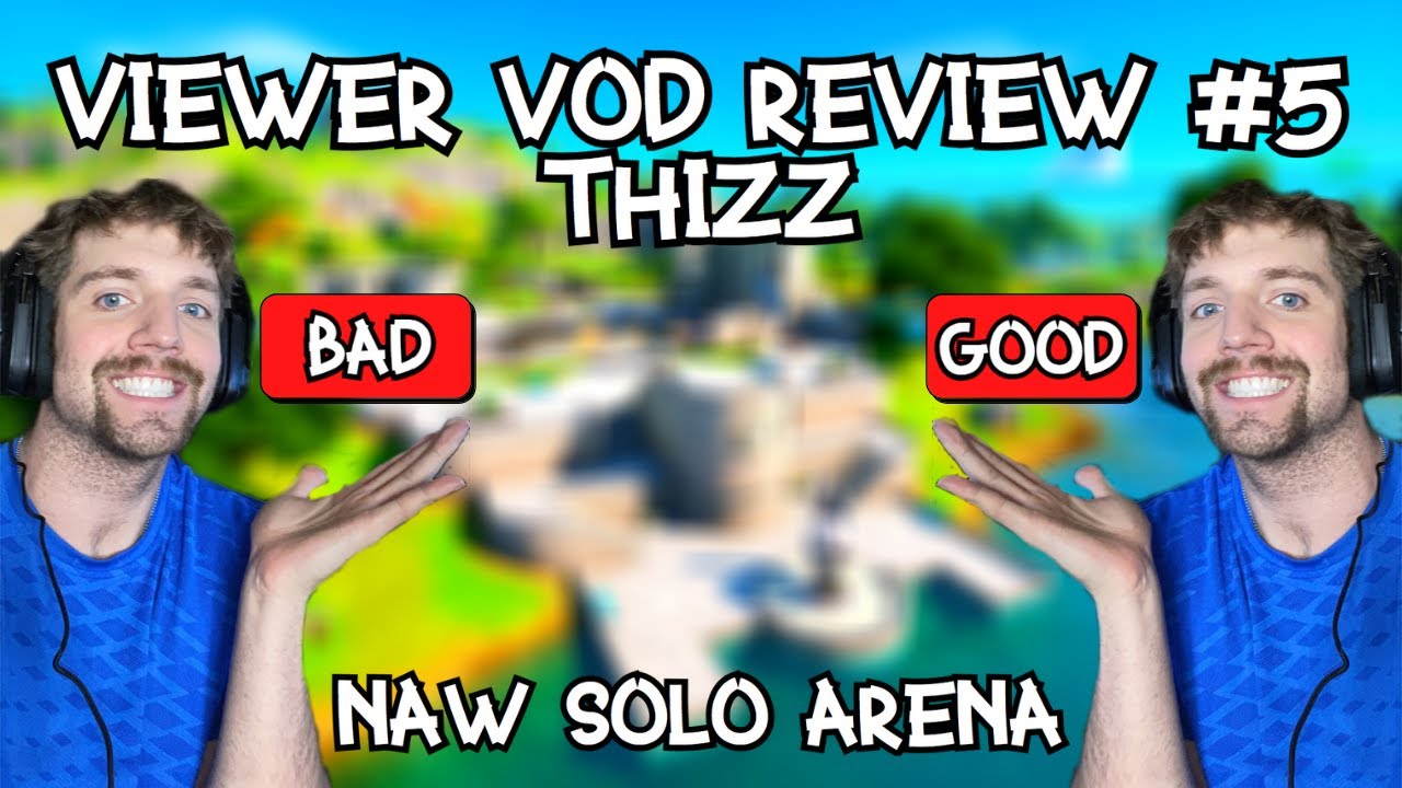 Viewer Vod Review # 5 Thizz : Avoiding Unnecessary 50/50s (Fortnite ...