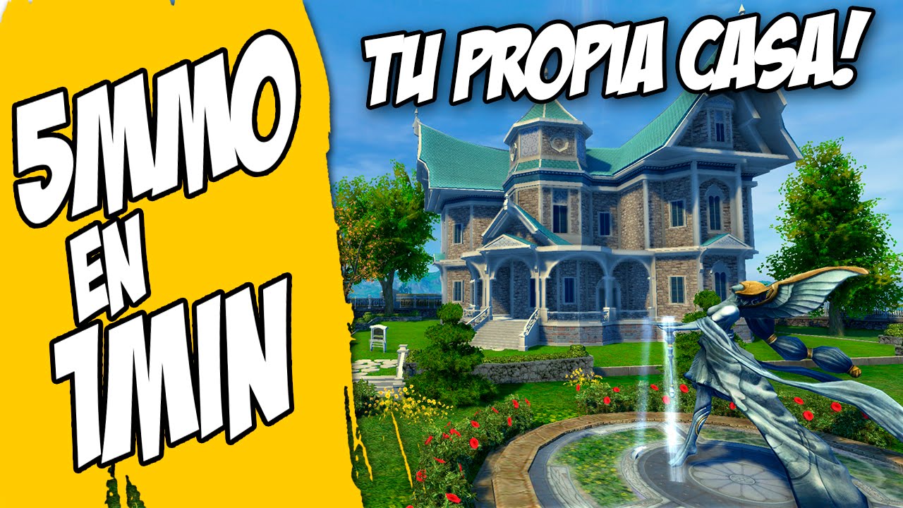 5 MMORPG CON HOUSING SYSTEM (CASAS) | 5MMO1MIN - YouTube