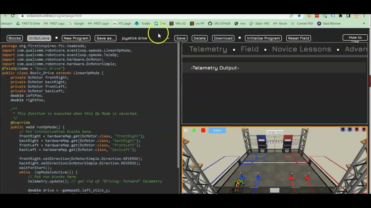 Upload Java Files | Virtual Robot Simulator - YouTube