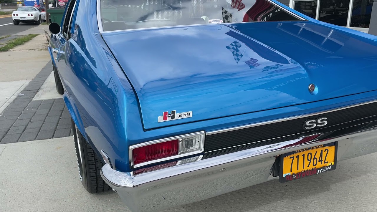 1969 CHEVROLET NOVA SS TRIBUTE STUNNING LEMANS BLUE 4 SPEED FOR SALE ...