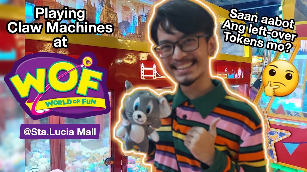 Playing Claw Machines at the Great World of Fun at Sta. Lucia Mall! 😸💞 ...