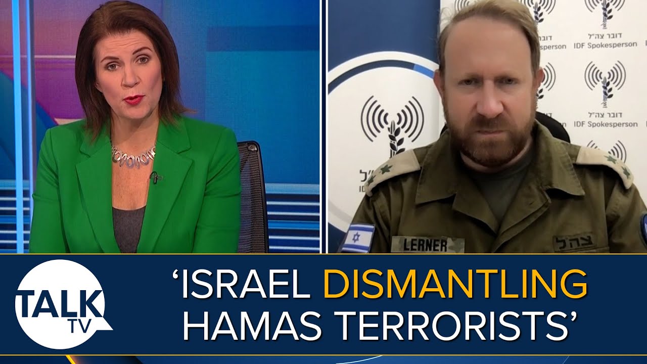 Hamas 'Broke Rules Of The Game' When 'Butchering Babies' - Says IDF Lt ...