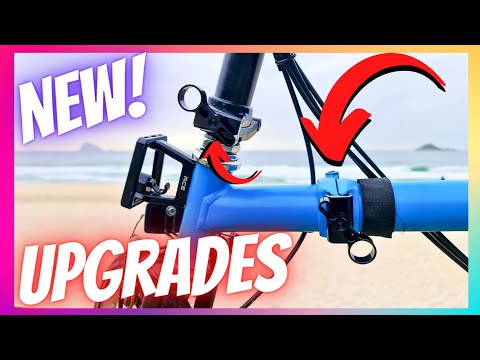 New Hinge Clamps for Brompton Folding-bike - YouTube