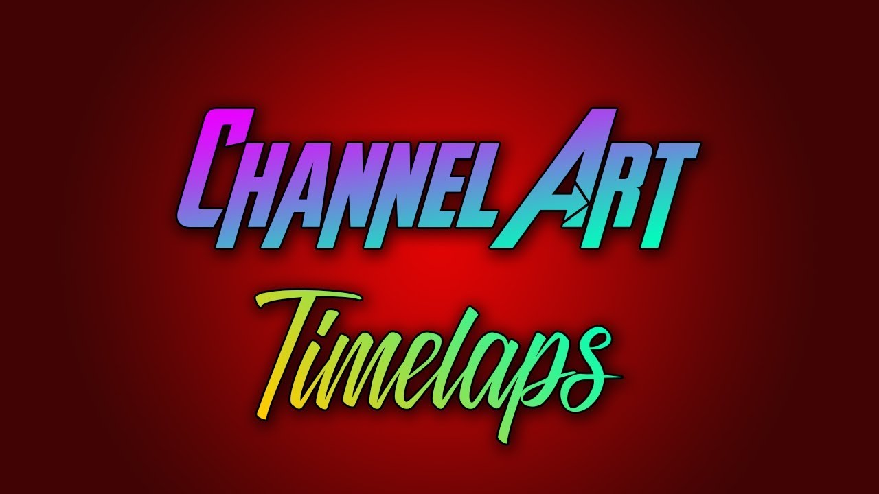 Time lap | channel art | Simple (professional) - YouTube