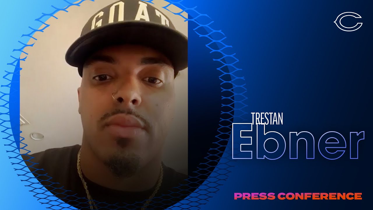 Trestan Ebner prides himself on backfield catches | Chicago Bears - YouTube