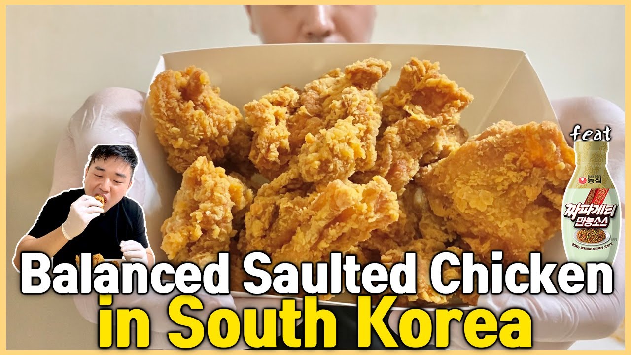 [ASMR] MOM’s Touch : Fried Big Thigh-Boneless Chicken - YouTube