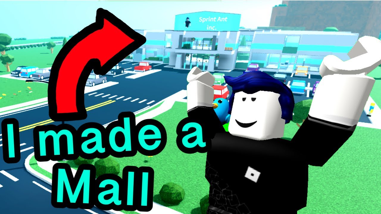 I MADE A MALL-Roblox-Retail Tycoon 2 - YouTube