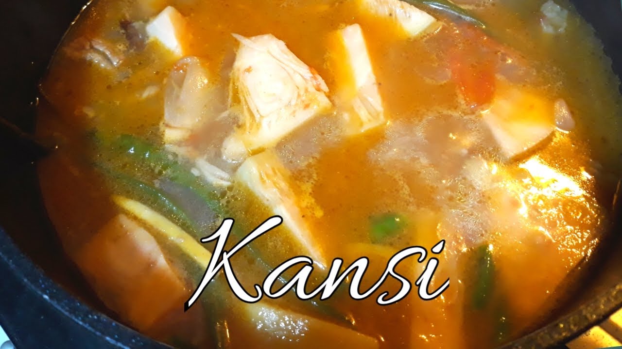 How to cook KANSI/CANSI - YouTube