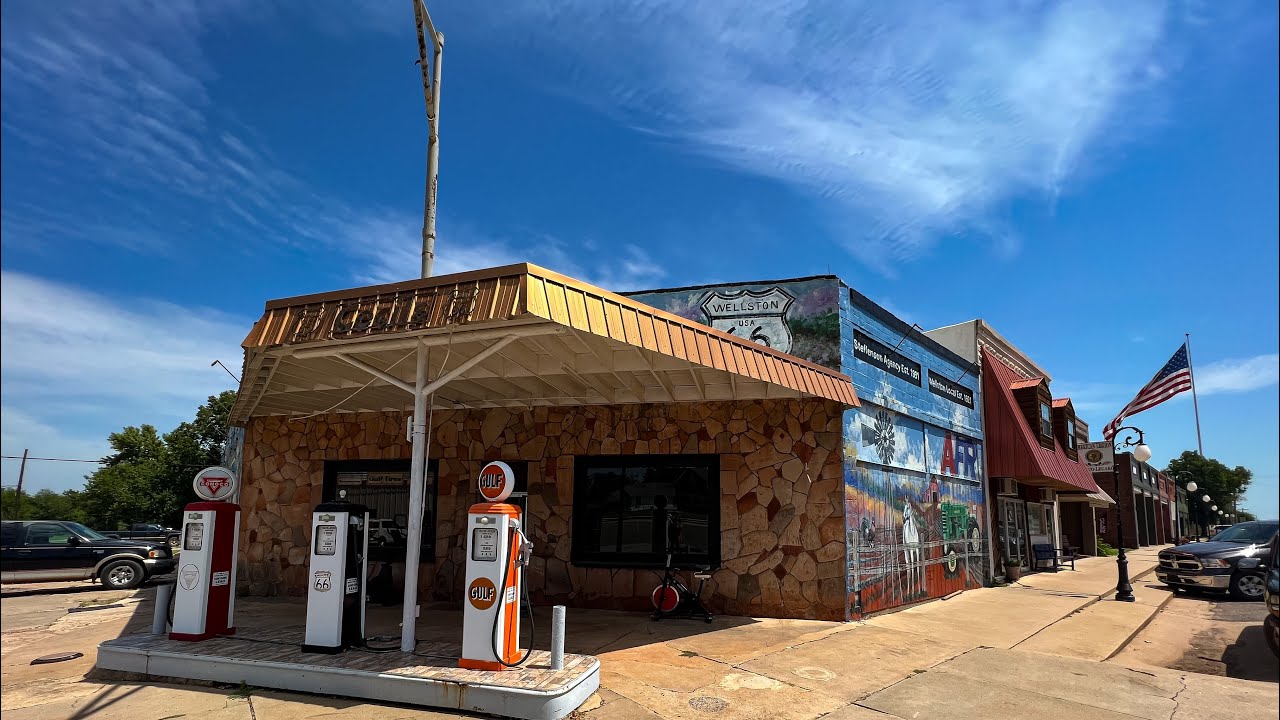 Roadtrip Oklahoma City to Wellston Oklahoma Route 66 - YouTube