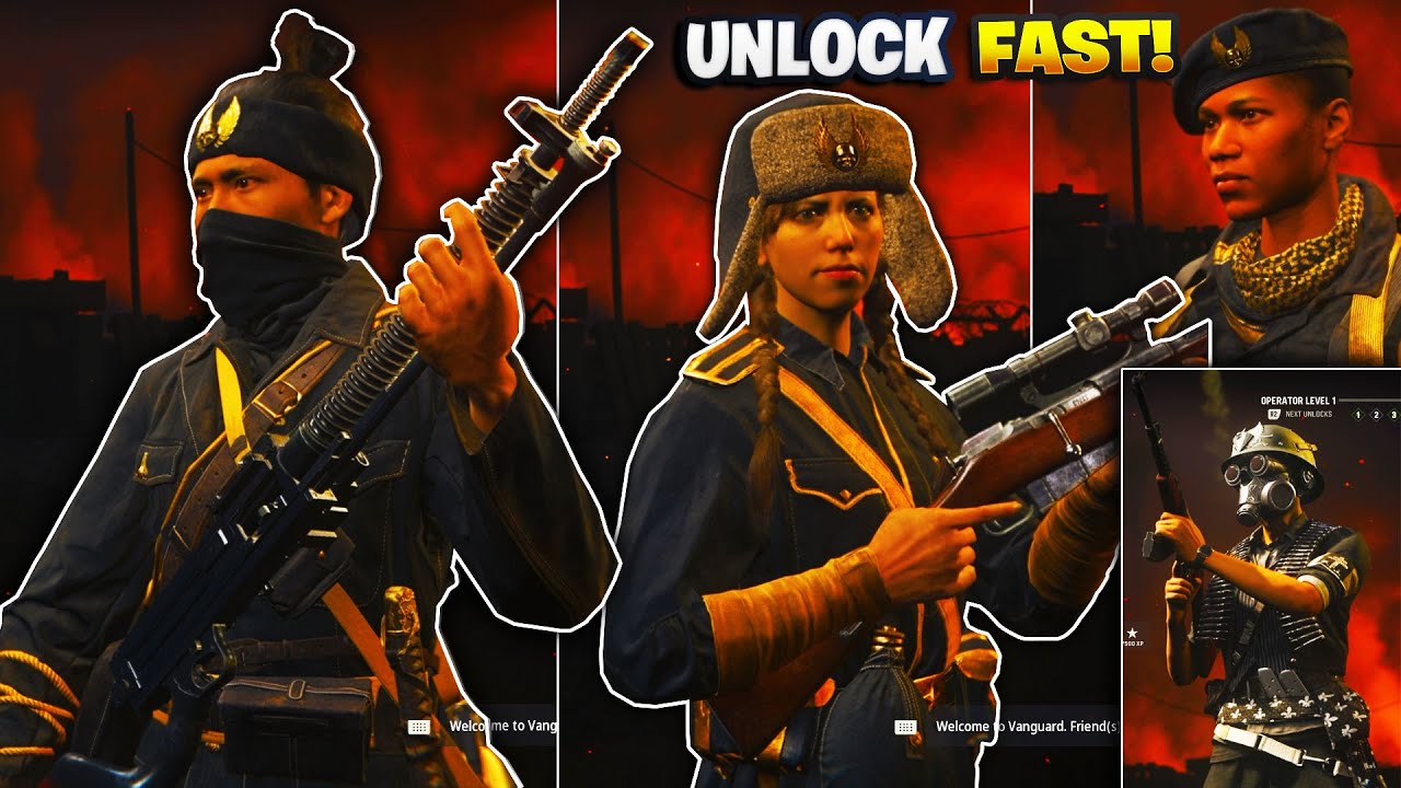 UNLOCKING MASTERY OPERATOR SKINS IN VANGUARD! (HOW TO MAX LEVEL ...