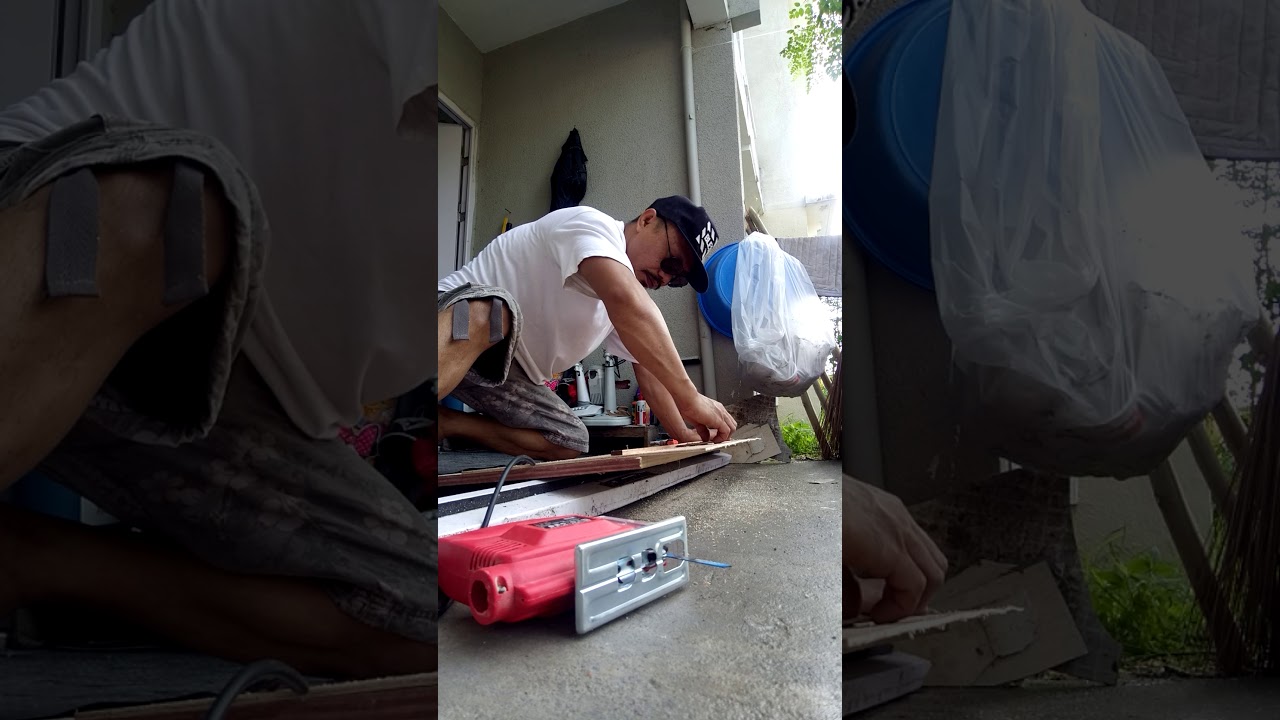 How to cut the fly wood manually, fair and straight line - YouTube