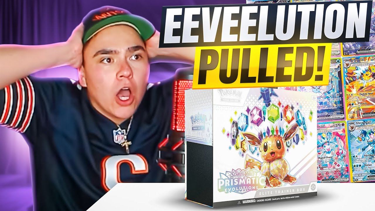 My first ever Pokemon ETB and I pull a $500 card!! - YouTube