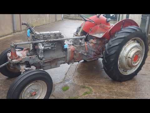 Massey Ferguson tractor restoration part 1