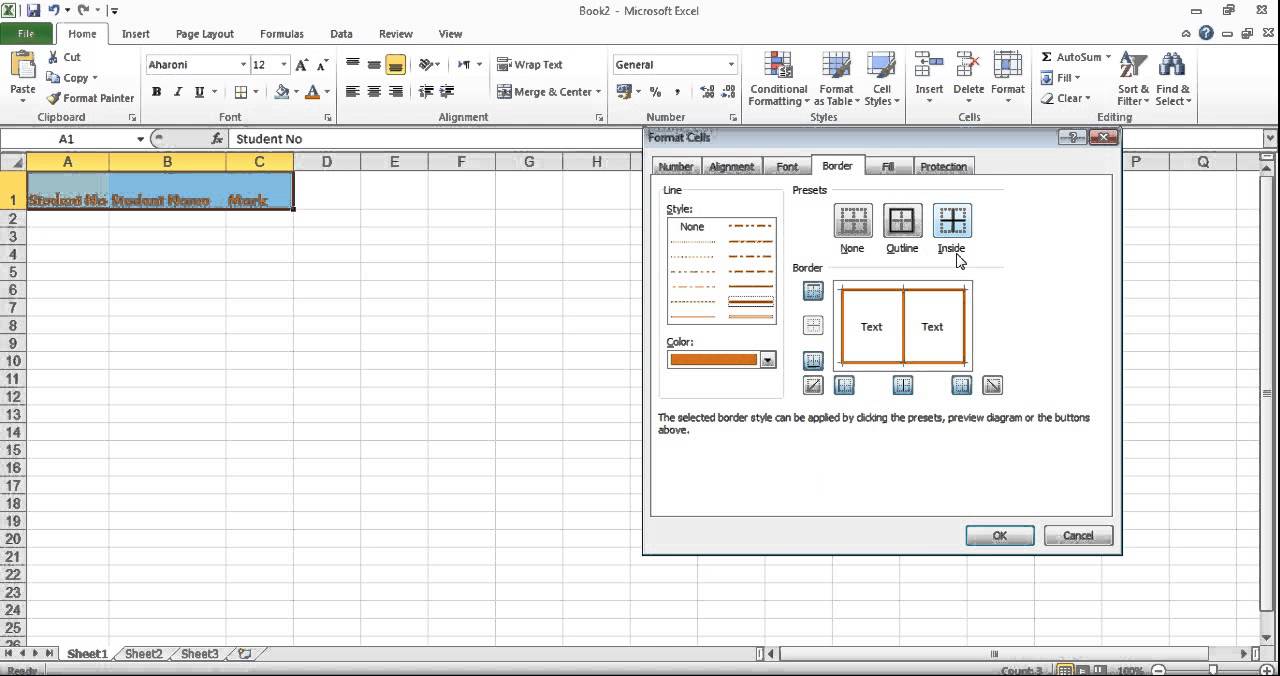 Chapter 4 Spreadsheets using Microsoft Excel 2010 Part 1 - YouTube