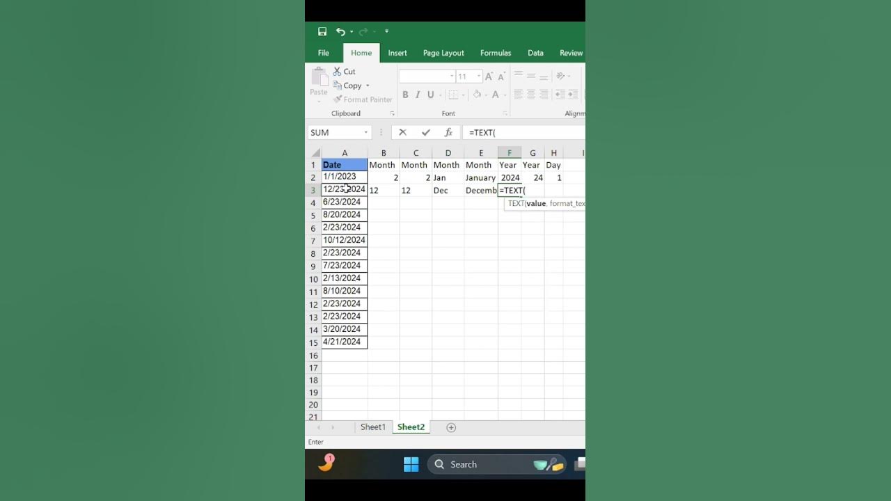 excel basic #excelbeginners #exceltutorial #shortvideo - YouTube