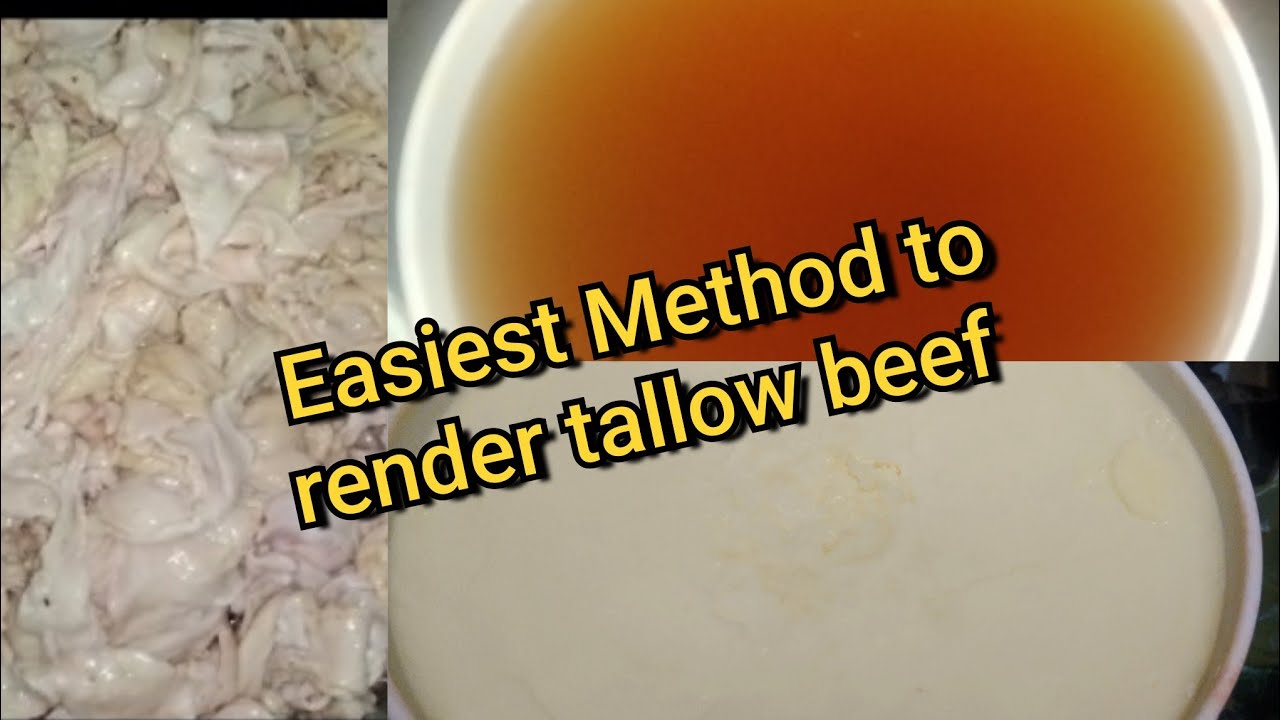 🔥 Turn Beef Fat Into Gold! | How to Render Pure Tallow for Cooking ...