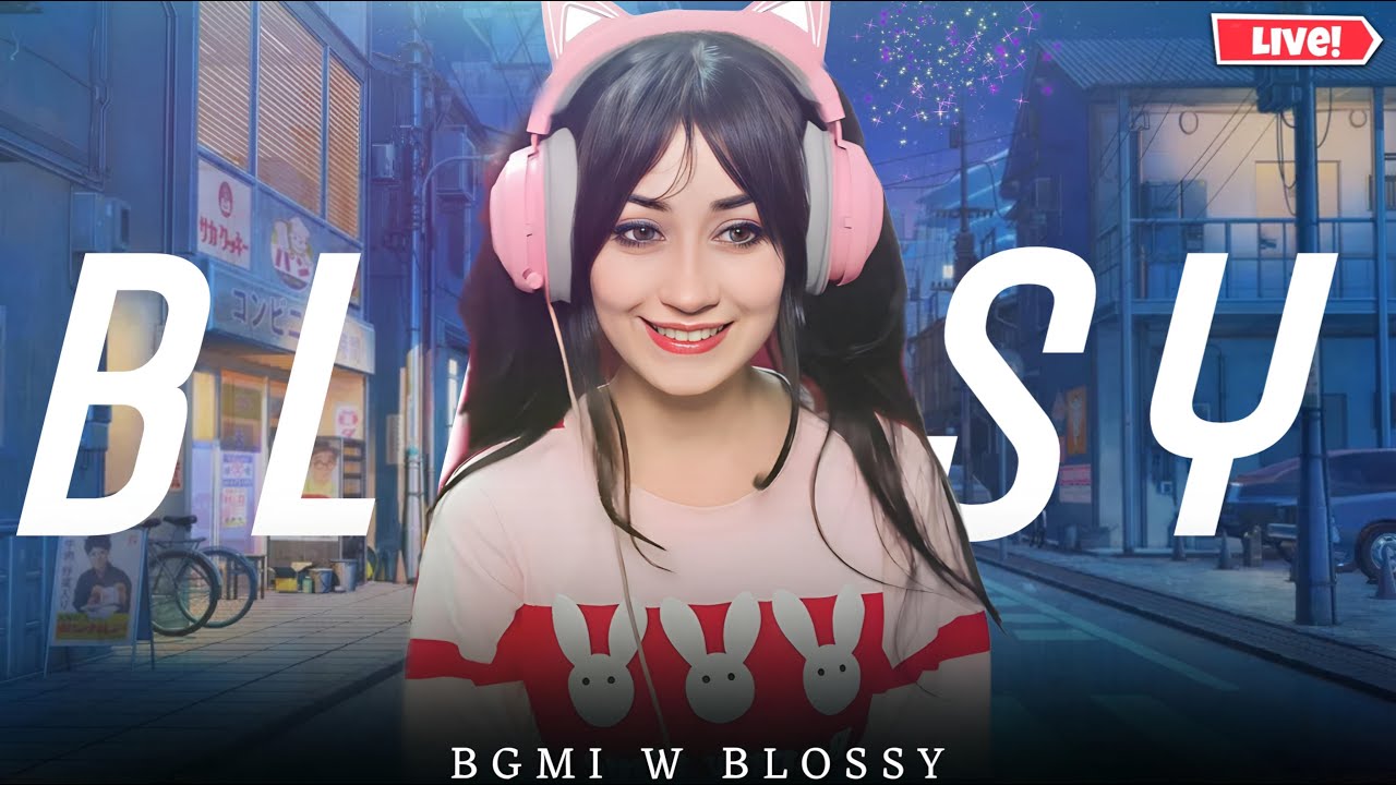 BLOSSY is LIVE 🤗💗 #pubg #bgmi #shortsfeed #shorts - YouTube