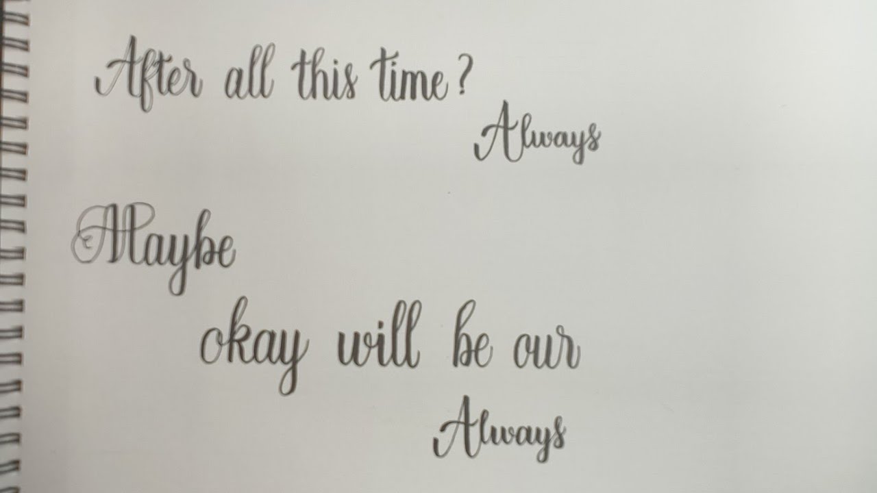 Promise Day | Your Daily Dose of Calligraphy 🏽 - YouTube