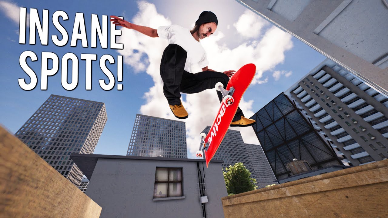 Skating INSANE Spots with Billy Marks! (Session: Skate Sim) | NS AND ...