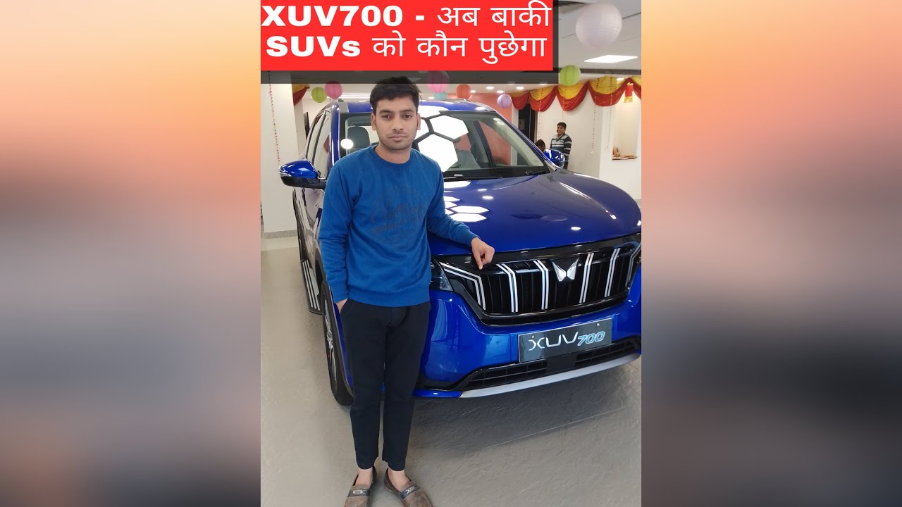 Mahindra XUV700 Top Model - Walkaround Review | Mahindra XUV700 2022 ...