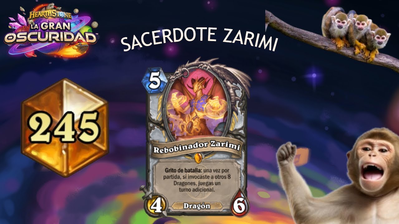 Conquista Leyenda con el deck de Zarimi en Hearthstone l La Gran ...