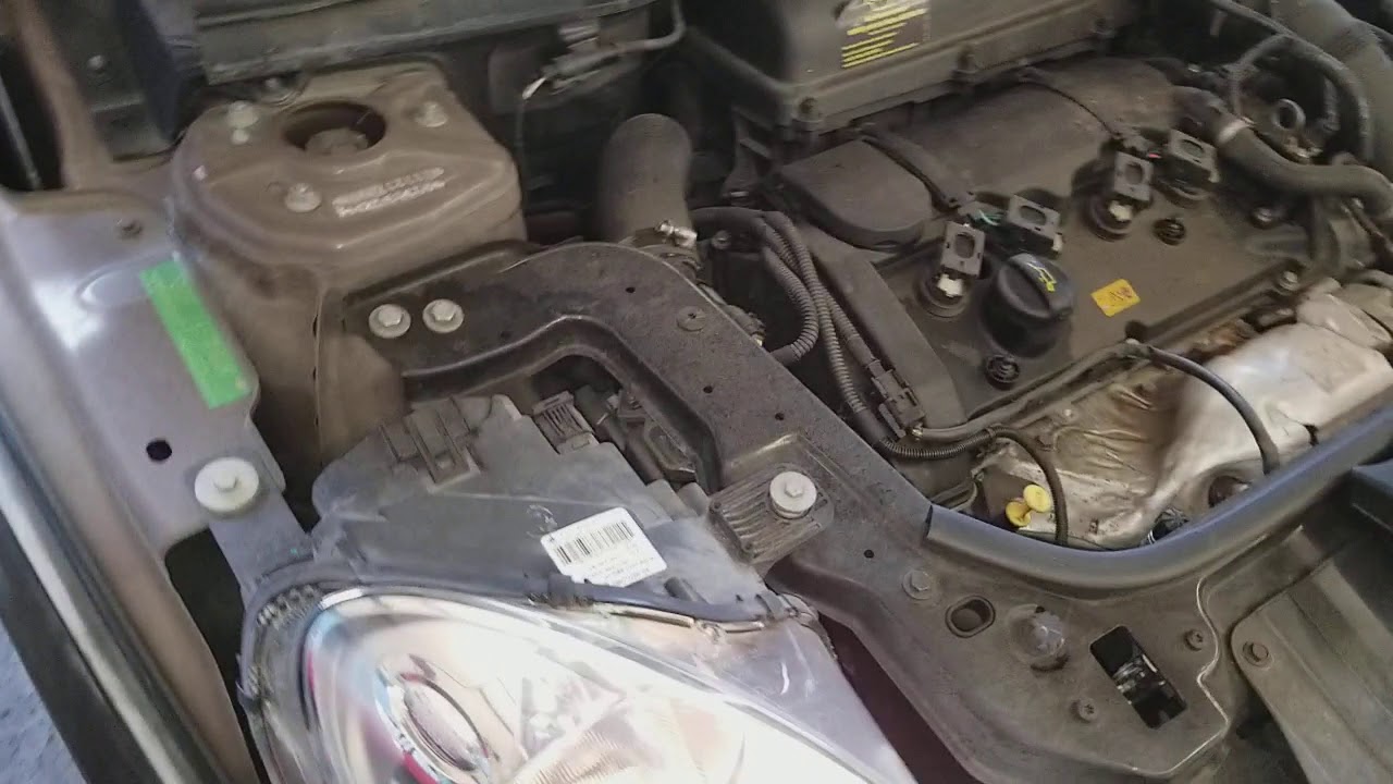 Mini cooper shrieking noise under the hood. - YouTube