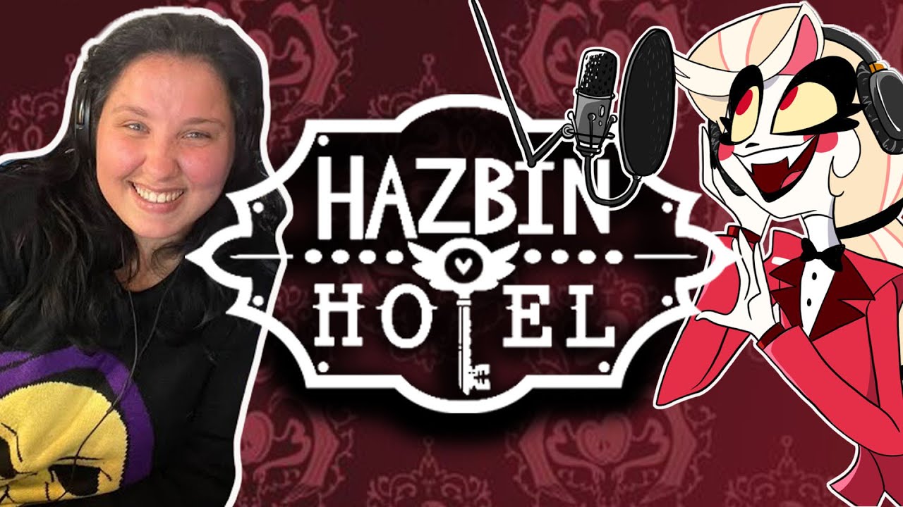 HAZBIN HOTEL - LIVE con la Doppiatrice di Charlie! Rossa Caputo - YouTube