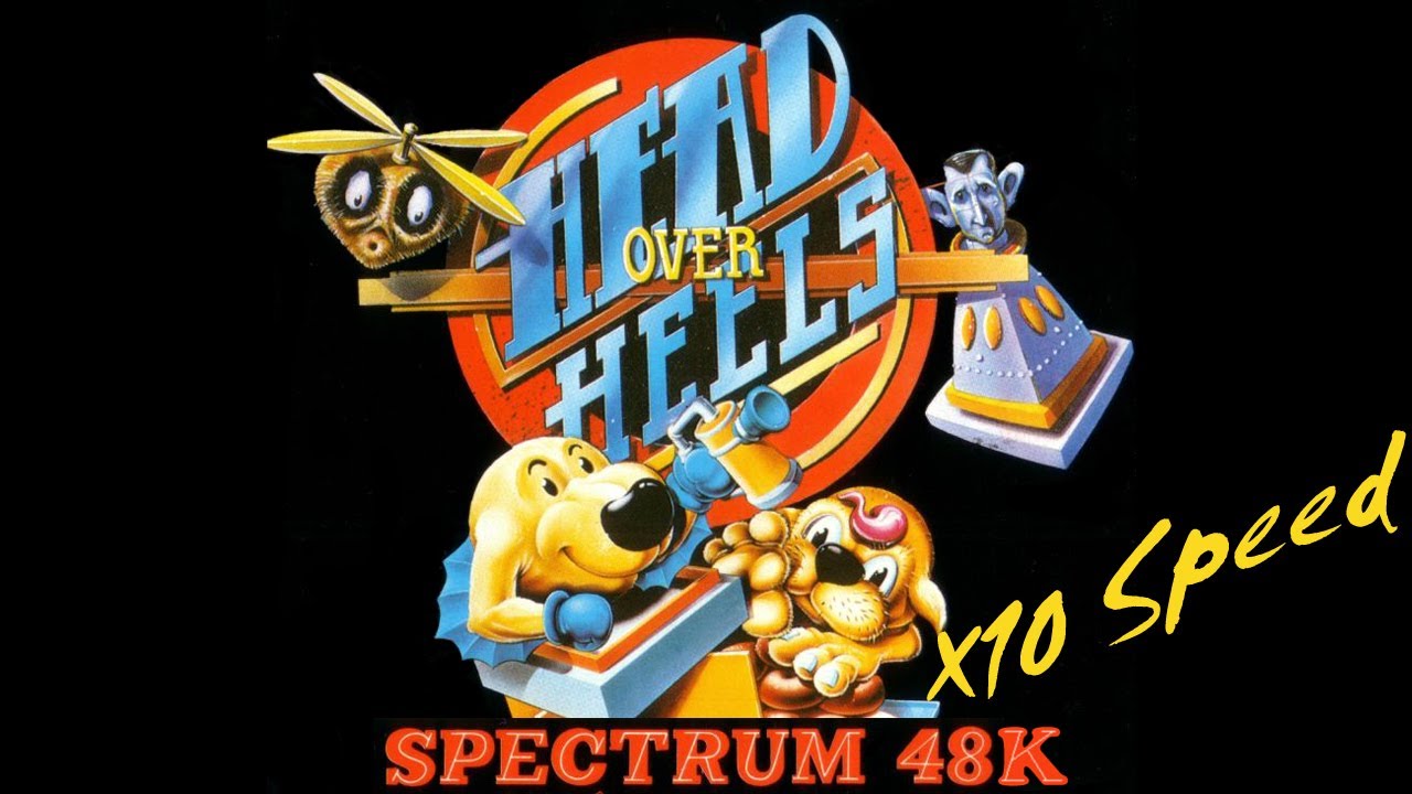 Head Over Heels - Spectrum 48K Walkthrough - All Rooms (x10 speed ...