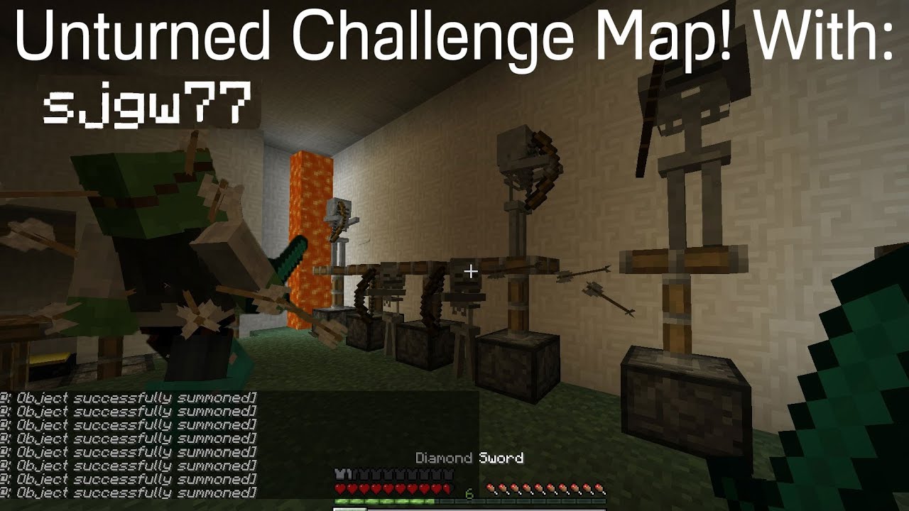 New Minecraft Challenge Map - With Sjgw77! - YouTube