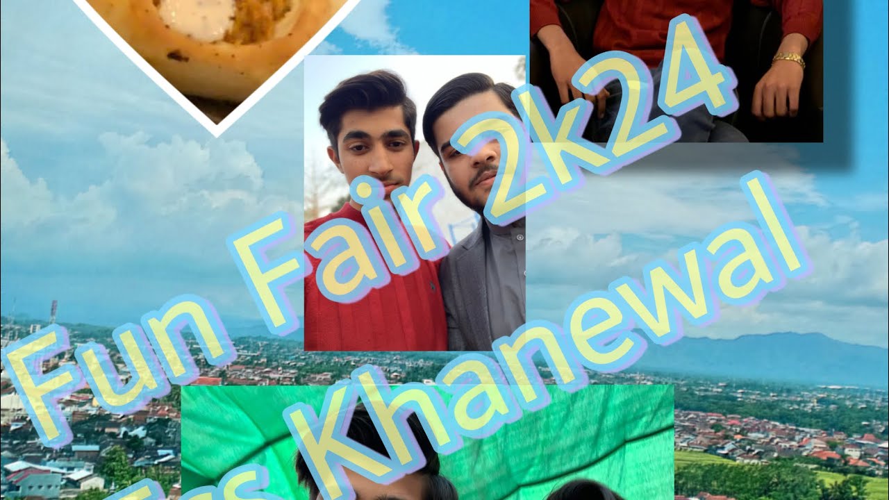 Fun Fair 2k24 || The City School Khanewal || Abdullah Hayat Vlogs - YouTube