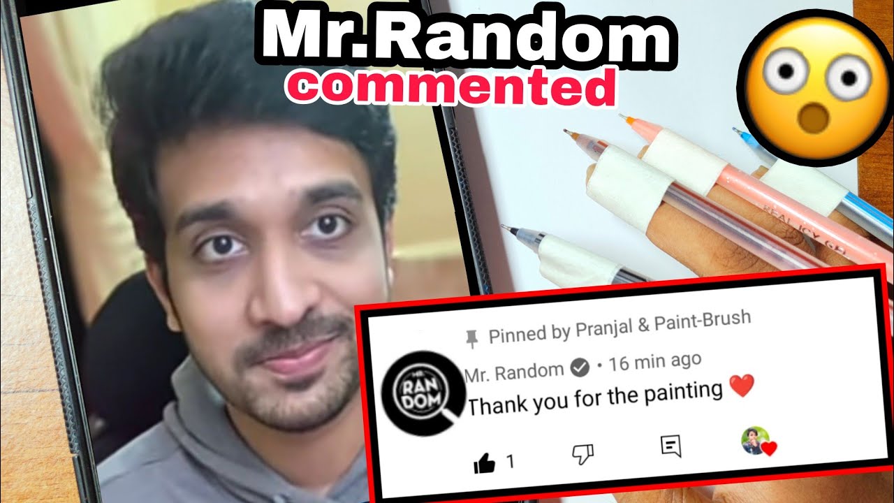 @MrRandomUniverse Birthday Special drawing 🎉🎈| Mr. Random COMMENTED😱 ...