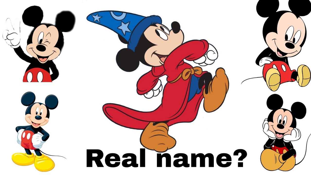 Mickey mouse real name? amazing facts! #shorts - YouTube