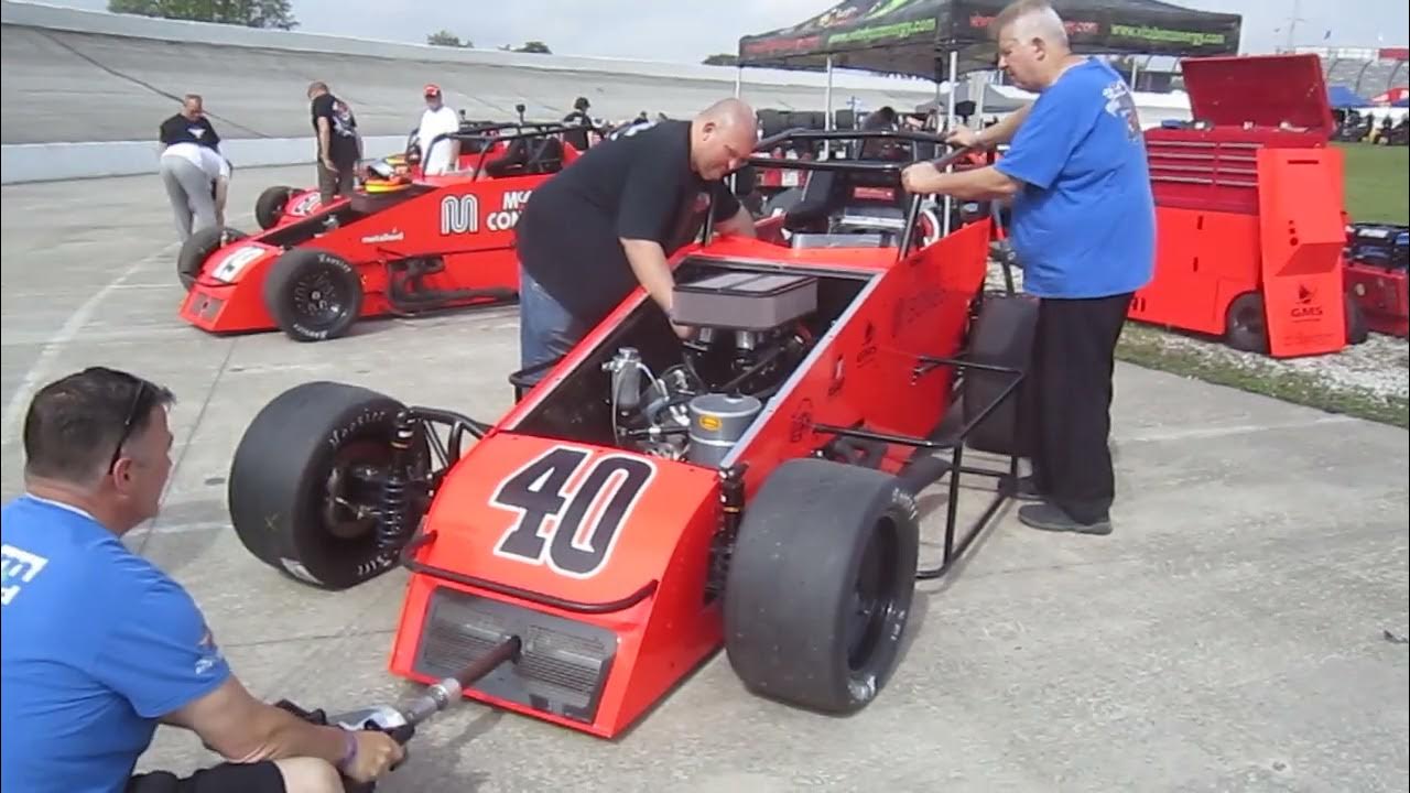 First Car to Fireup For Heat at Winchester's 2024 Vogler Classic - YouTube