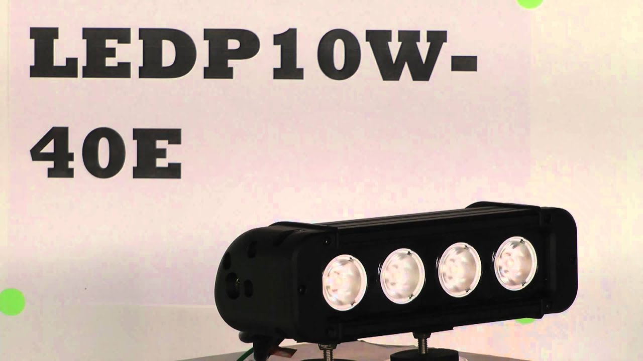 LEDP10W-40E - LED Light Emitter - 4, 10-Watt LEDs - 325' Spot - 3440 ...