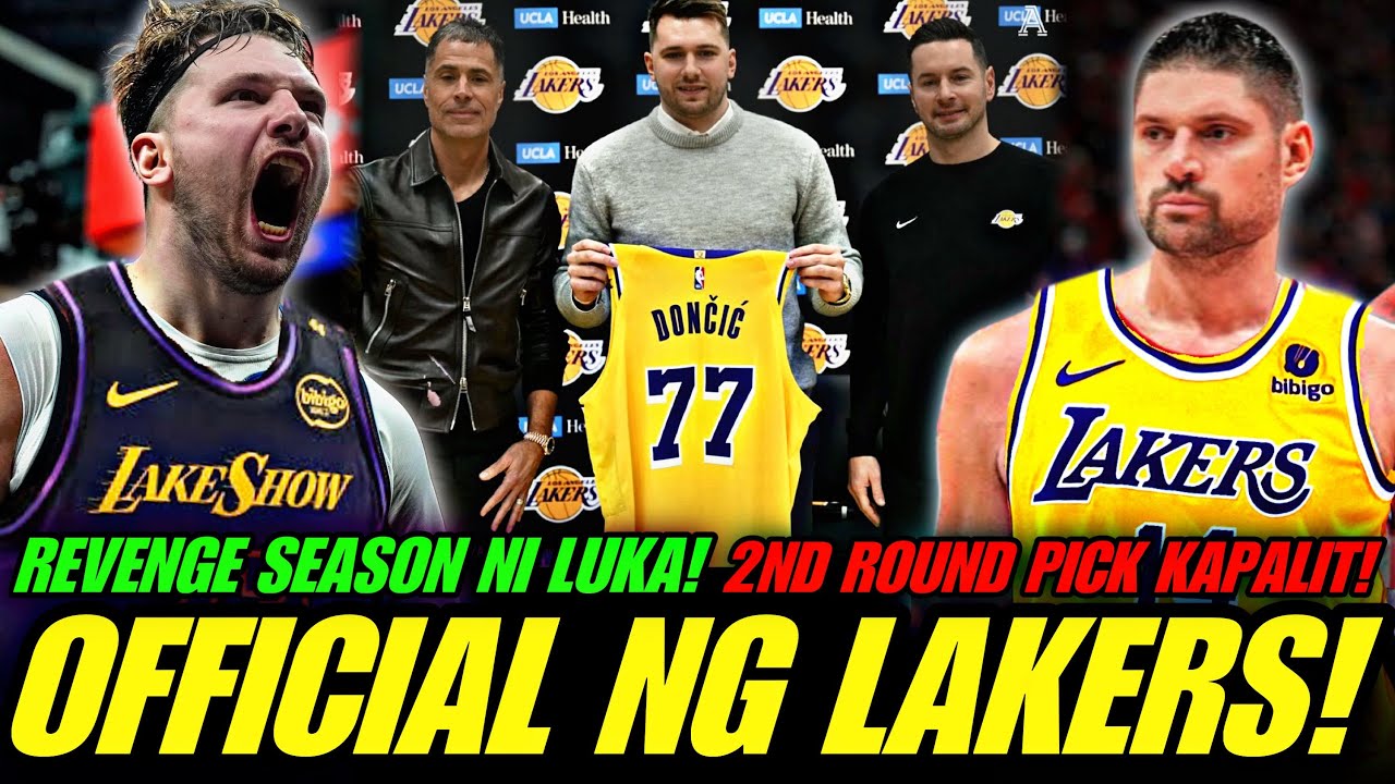 HETO NA! OFFICIAL NG LAKERS SI LUKA DONCIC! REVENGE SEASON DAW ITO NI ...