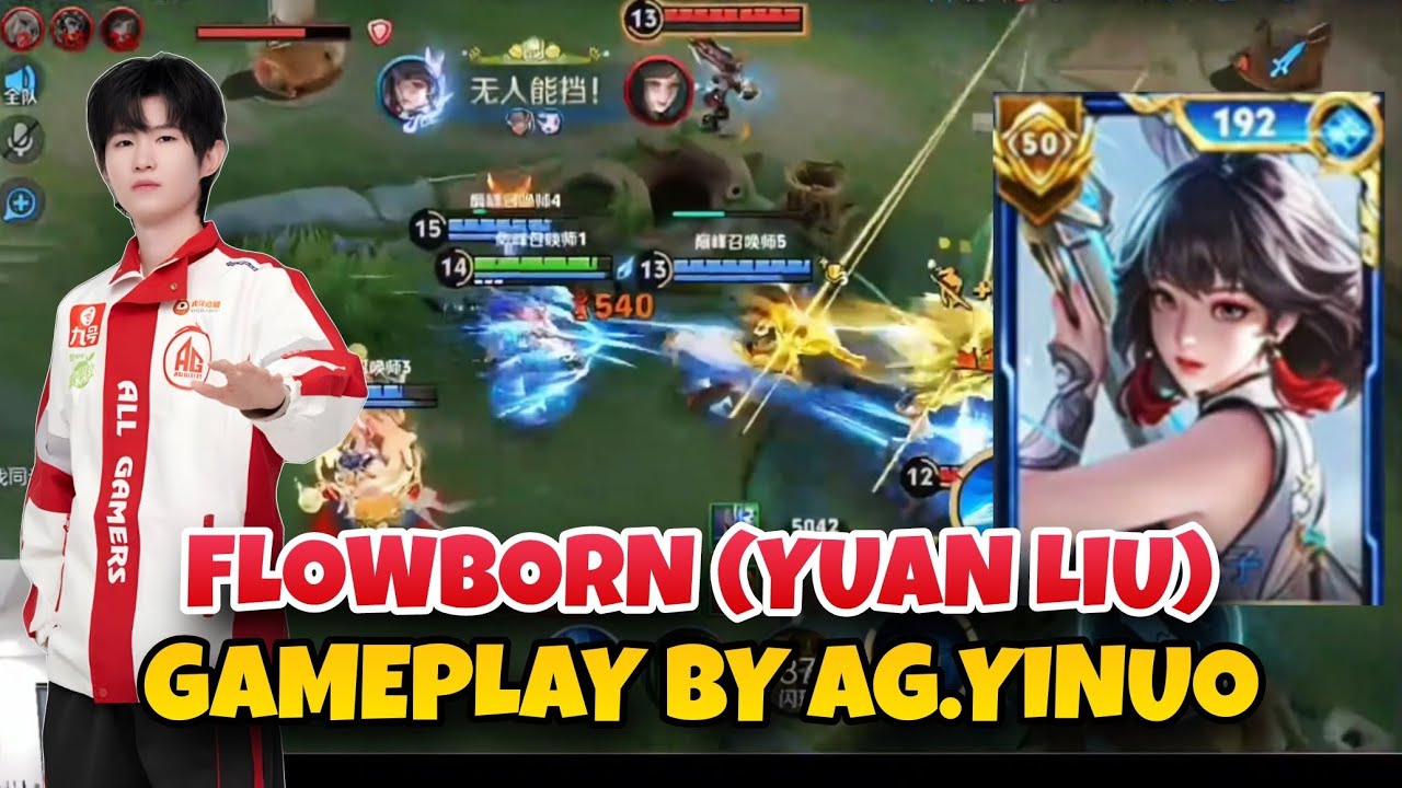AG YINUO (BEST MARKSMAN) MASTERY FLOWBORN AT PEAK TOURNAMENT | HONOR OF ...