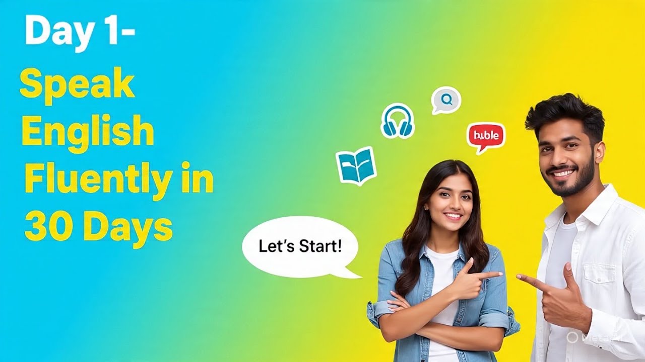 Day 1: Kickstart Your English Journey 🚀 | Fun & Fluency with Rahul & Anjali” - YouTube