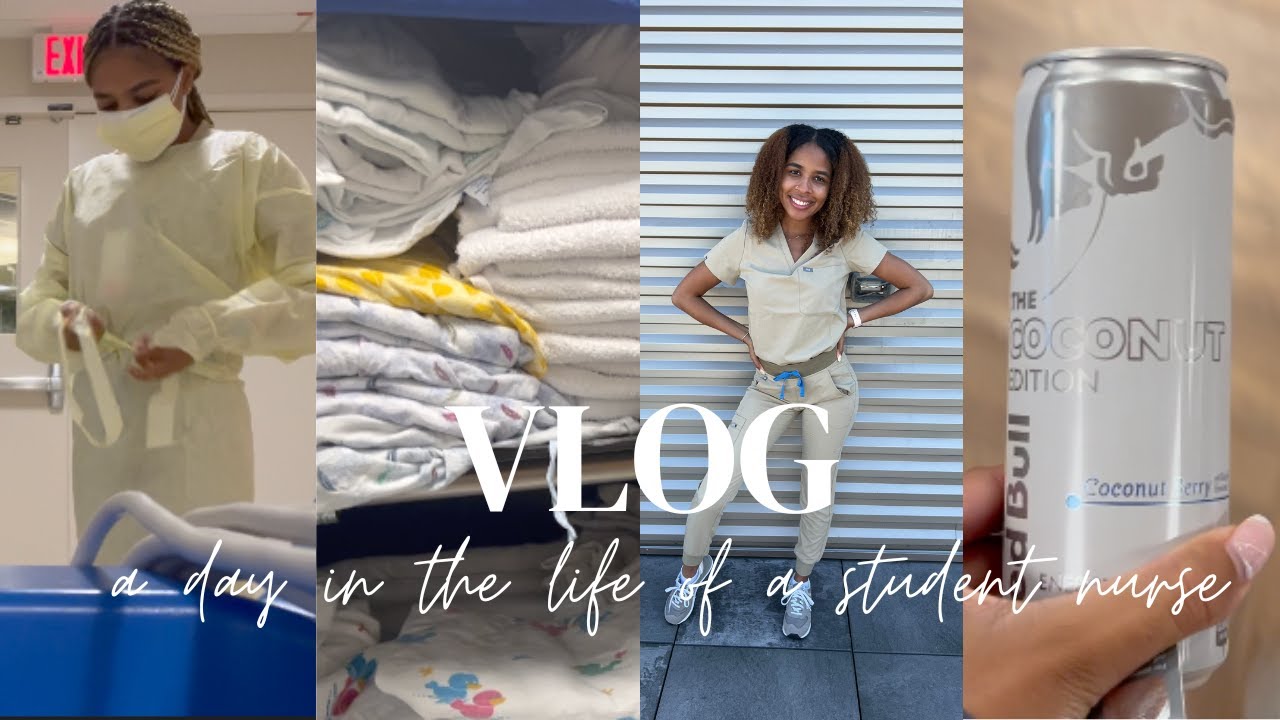 DAY IN THE LIFE OF A MOTHER BABY TECH| NURSING STUDENT VLOG - YouTube