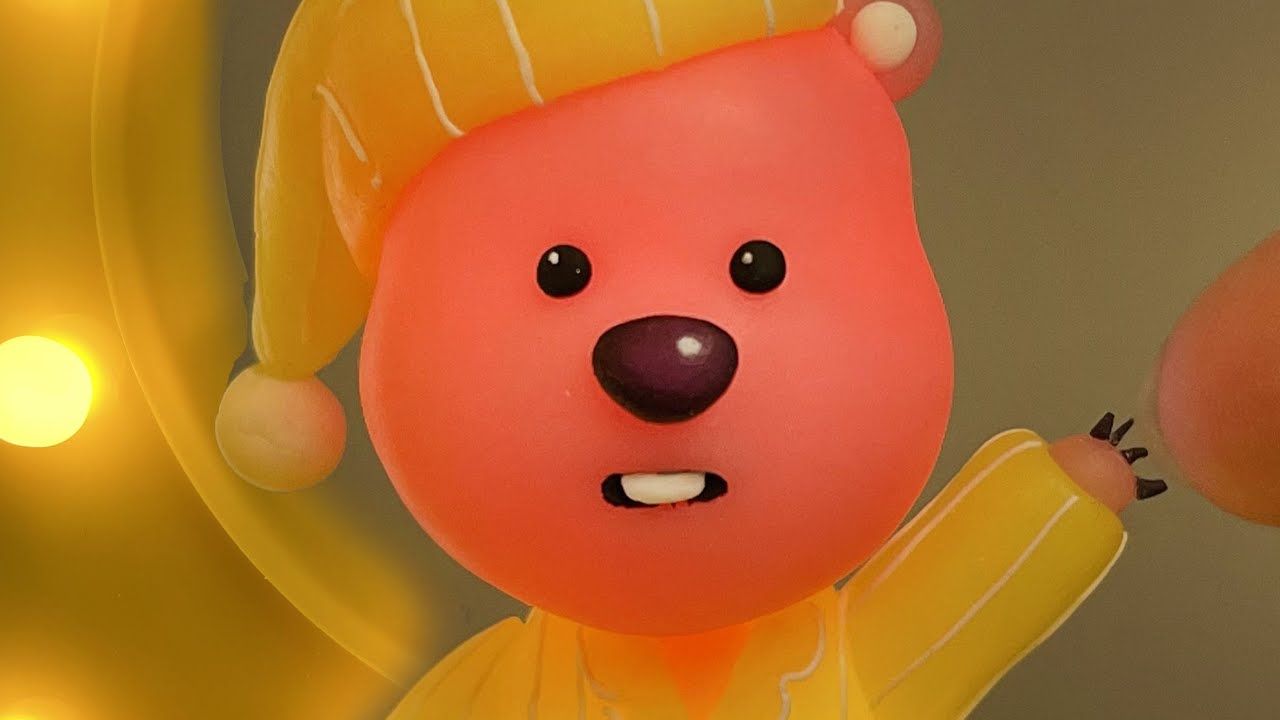 안녕히주무세요 영상 찍는 루피 만들기 Making a Loopy with clay - YouTube