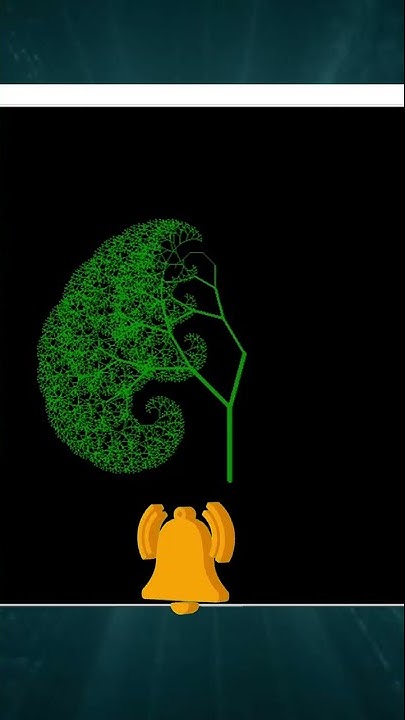 Drawing an artistic tree in python turtle graphic - YouTube