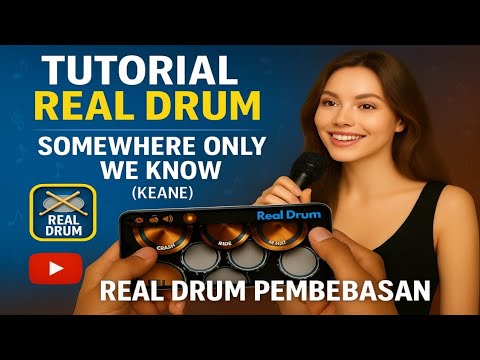 Tutorial Real Drum Lagu Somewhere Only We Know - Keane - YouTube