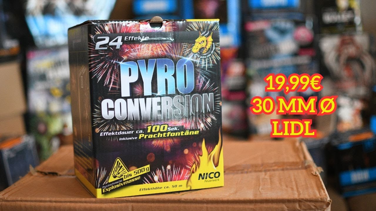 Nico - Pyro Conversion I Fontäne und Riesenzerleger!! I Lidl Neuheit ...