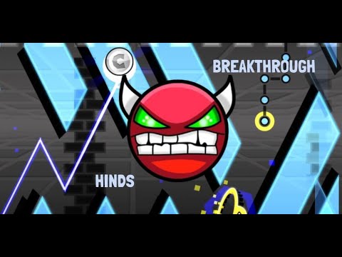 Geometry Dash - Breakthrough (Hard Demon) by Hinds - YouTube