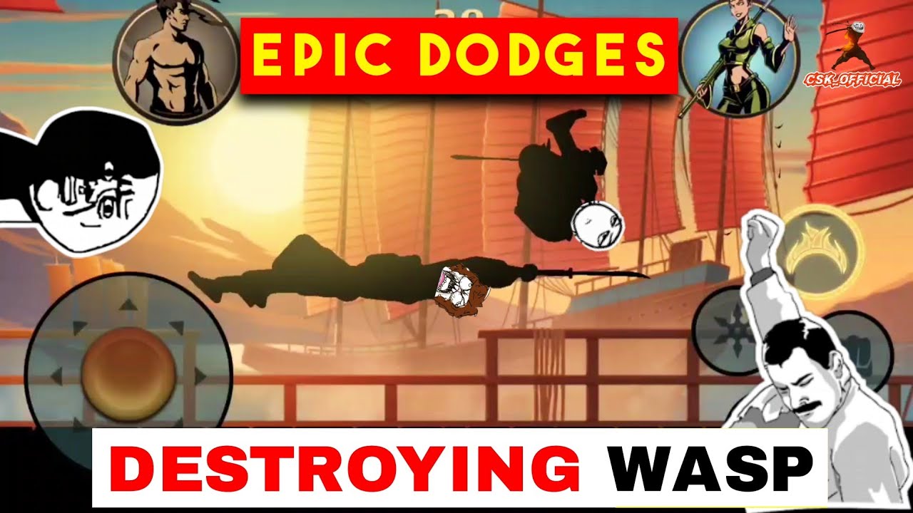 GIVING WASP HELL | Shadow Fight 2 | CSK OFFICIAL - YouTube