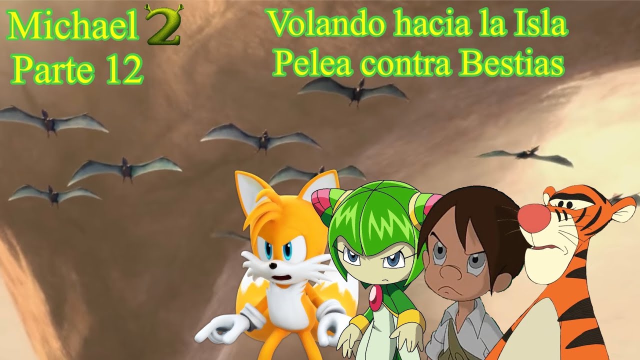 Michael 2 (Shrek 2) Parte 12: Volando hacia la Isla / Pelea contra ...