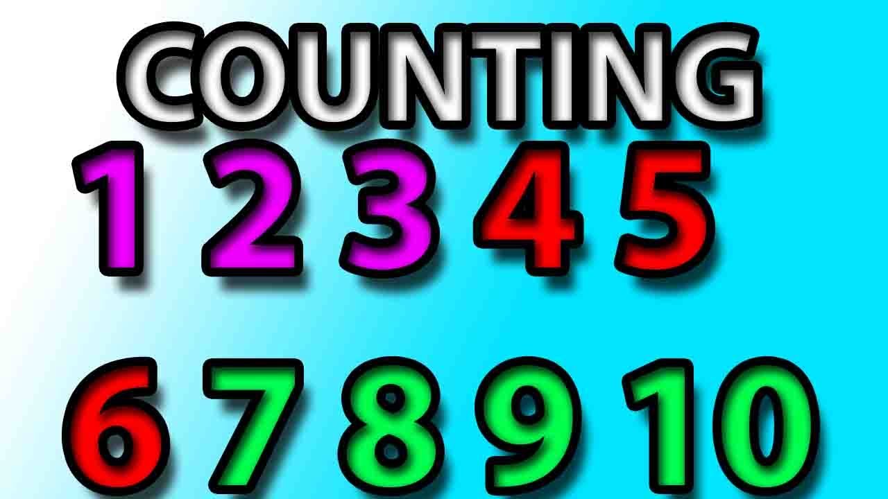 Numbers | 1,2,3,4,5,6,7,8,9,10 | Counting 1 to 10 | Counting for kids ...