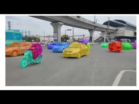 Instance Segmentation| +91-7973788405 for query| Object Detection on Delhi Highway| TensorFlow ...