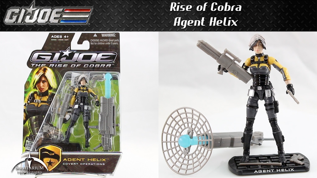 GI Joe Rise of Cobra Agent Helix Unboxing and Review - YouTube